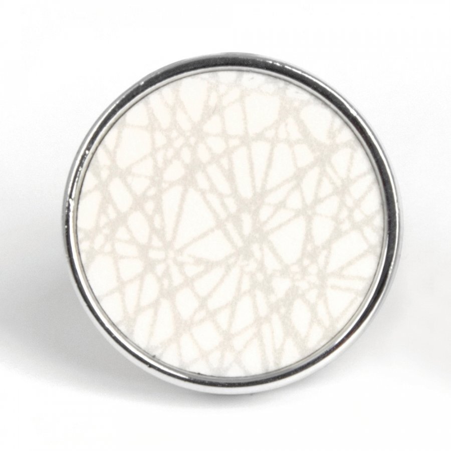 Sägen Virrvarr Sormus Ø28mm Valkoinen - Korukauppa24.fi